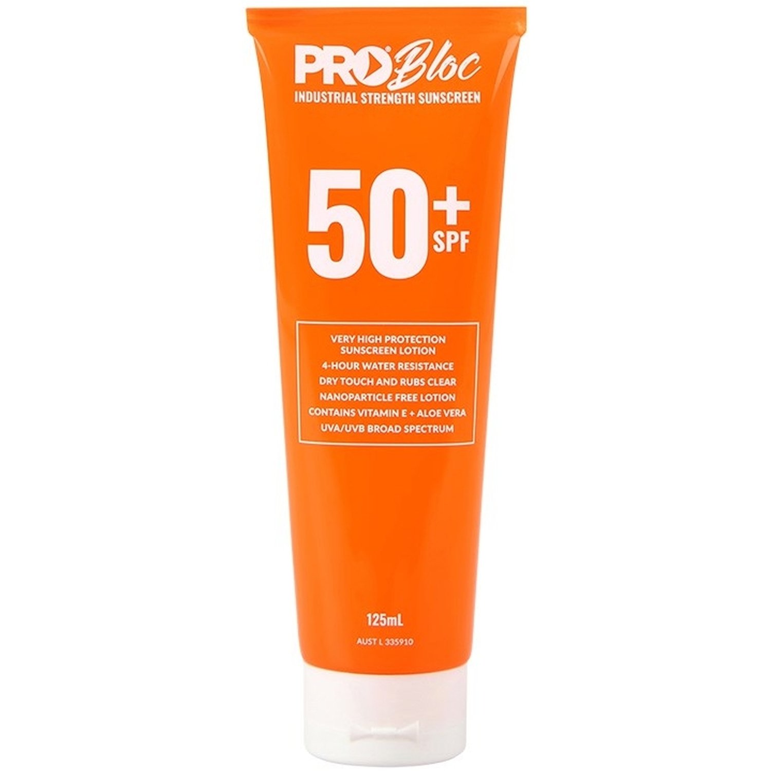 Problock Sunscreen SPF 50+Flip Top 125 ml - Cleanline Tasman